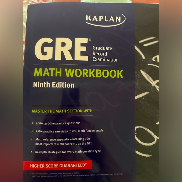 Kaplan | Office | Gre Math Workbook | Poshmark